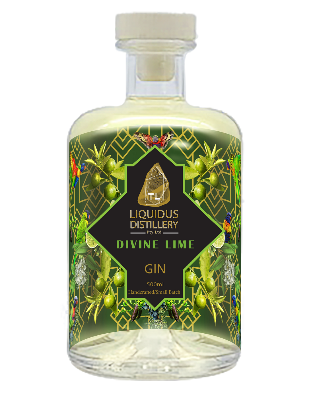 Lime forward Gin - Try Divine Lime – Liquidus Distillery