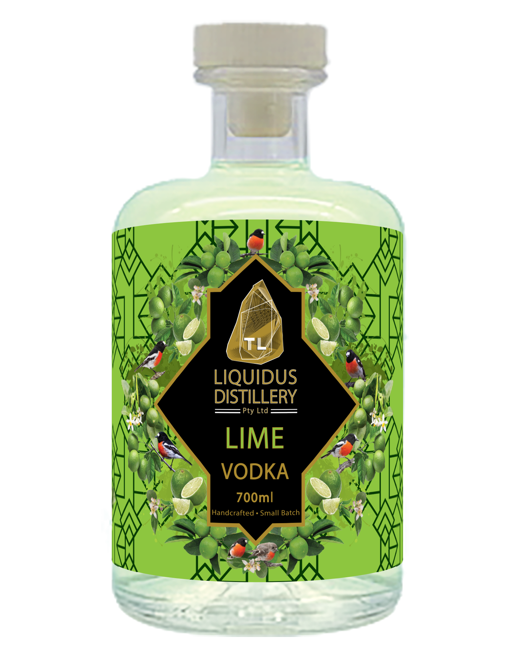 Lime Vodka 700ml – Liquidus Distillery