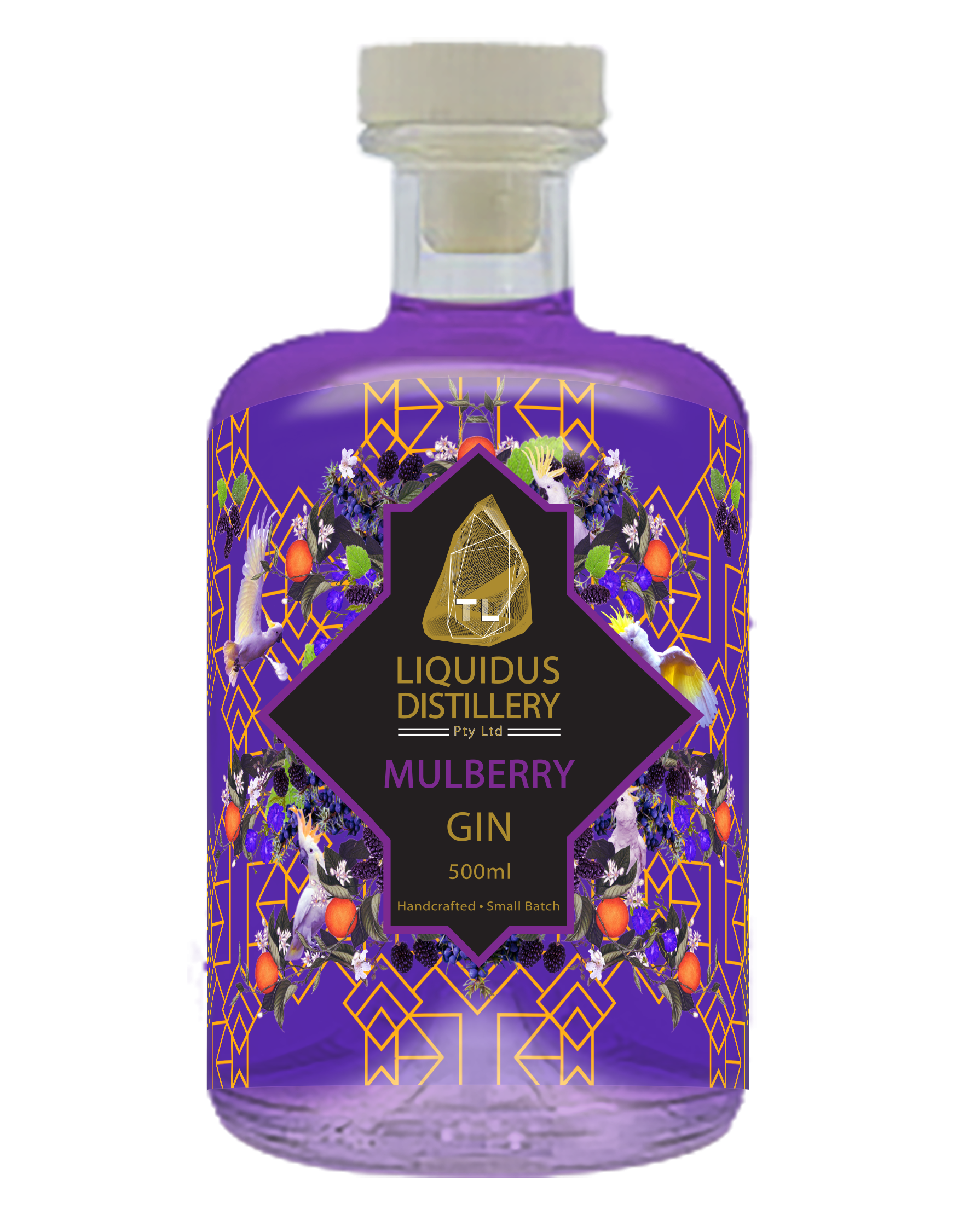 Mulberry Gin – Liquidus Distillery